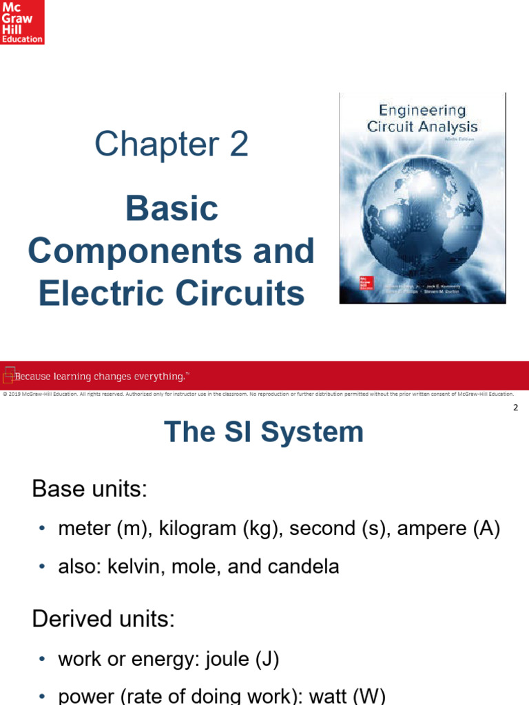 Chapter2. Basic Components and ElCircuit | PDF | Electrical Network ...