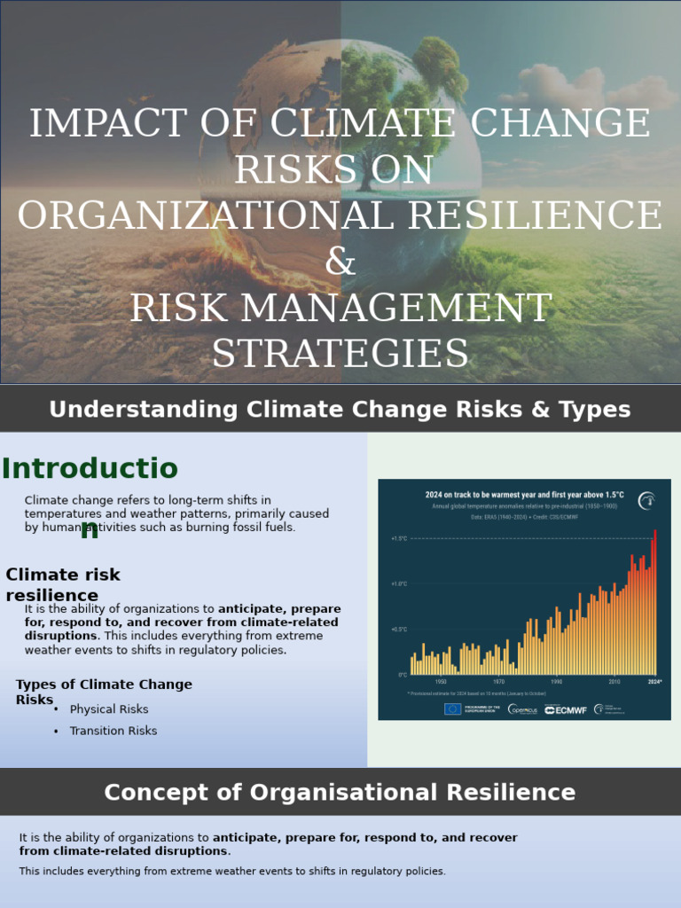 Final - Climate Change 0 Business Resilience | PDF | Climate Change ...