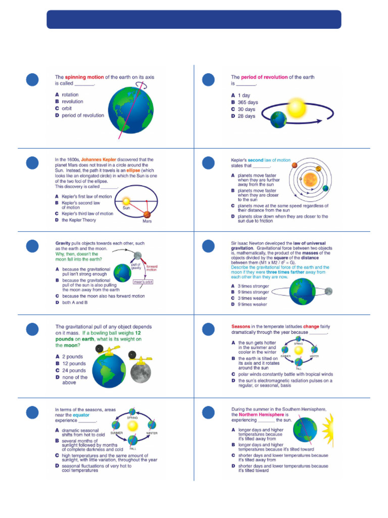 +++worksheet Science Grade 7 The Sun Earth Moon System | PDF | Sun | Moon