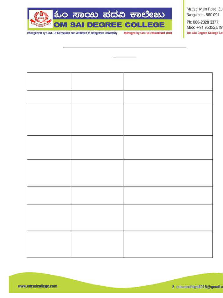 B.Com 4th Semester Time Table 2025 | PDF