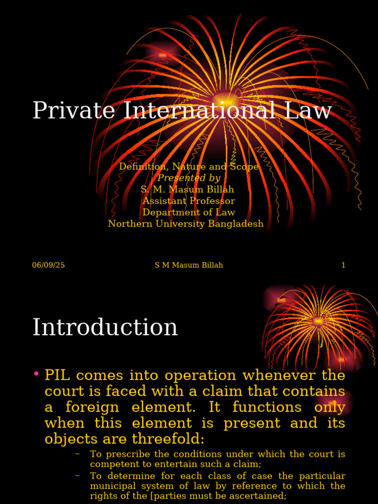Understanding Private International Law | PDF | Choice Of Law | Comity