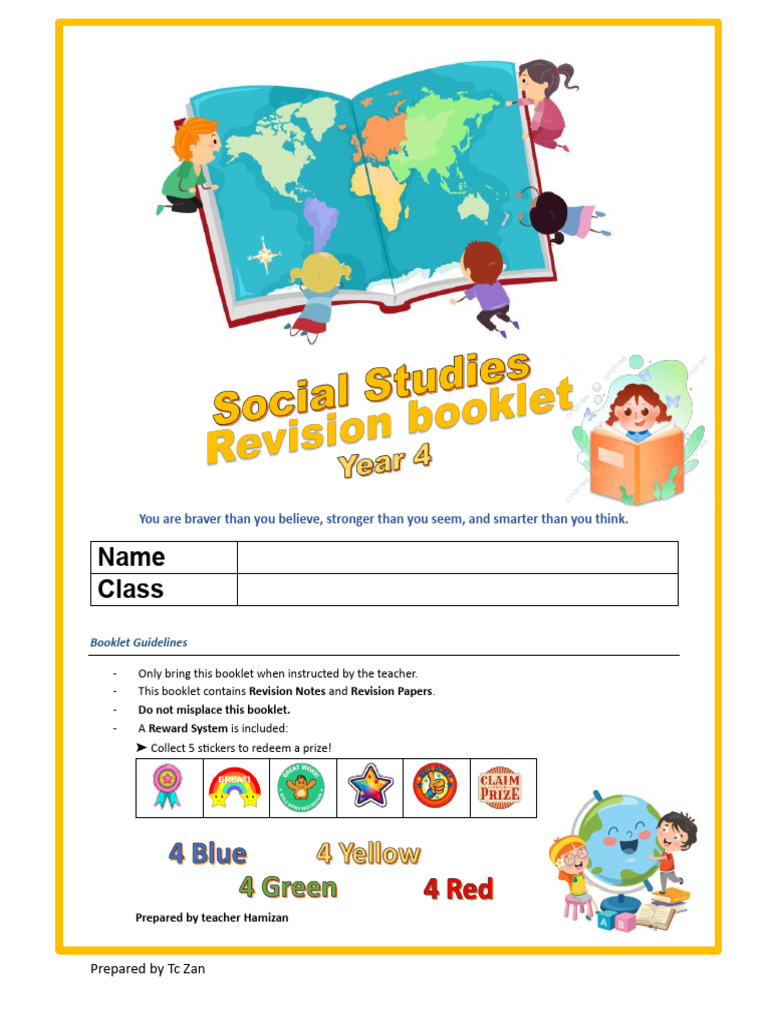 Social Studies Revision Booklet | PDF | Air Pollution | Transport
