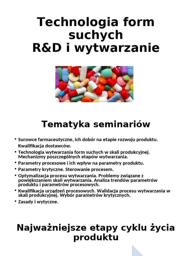 Technologia Form Suchych | PDF