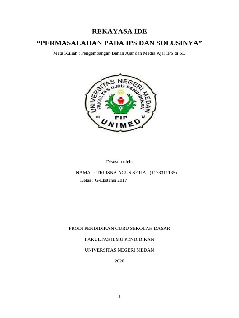 Rekayasa Ide Tri Isna Agus Setia | PDF
