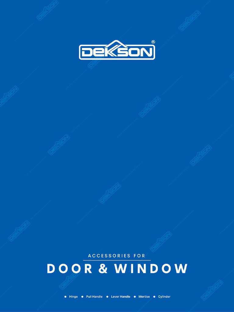 Brosur All Dekkson 2024 | PDF