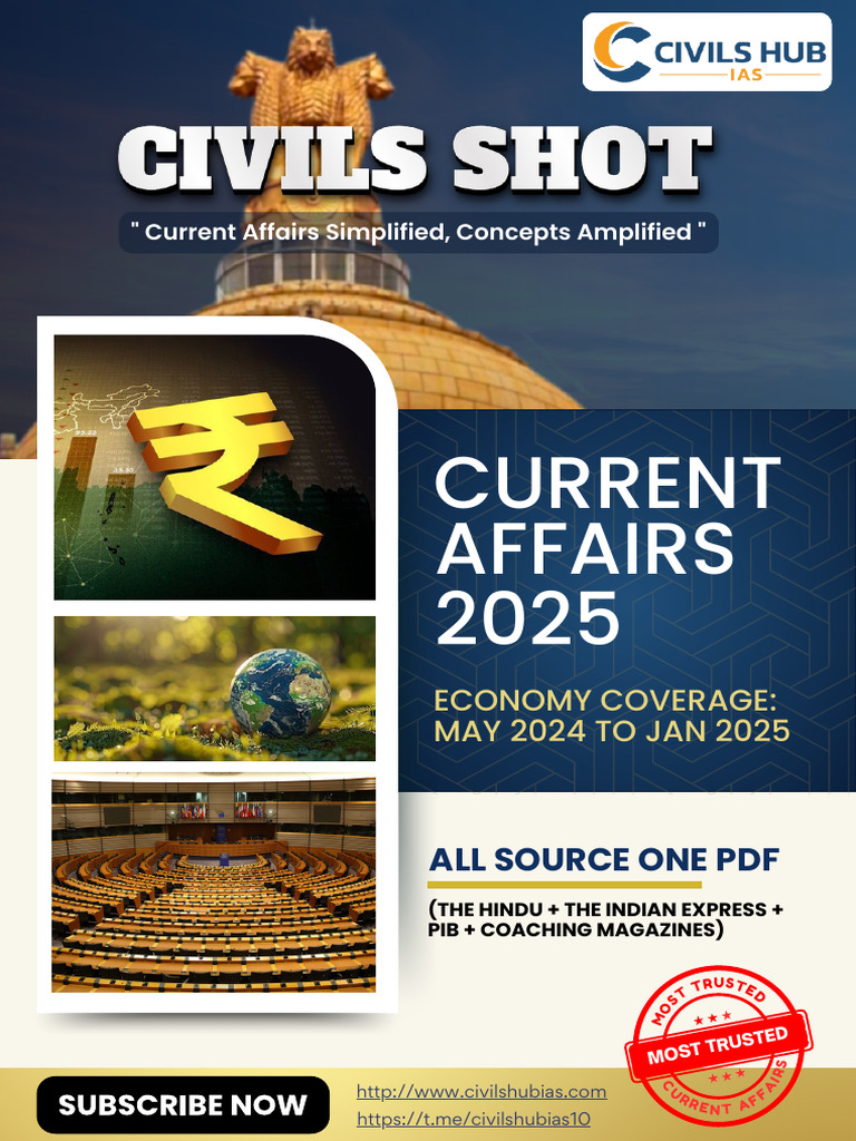 UPSC CSE 2025 Current Affairs Guide | PDF | Capital Gain | Economies