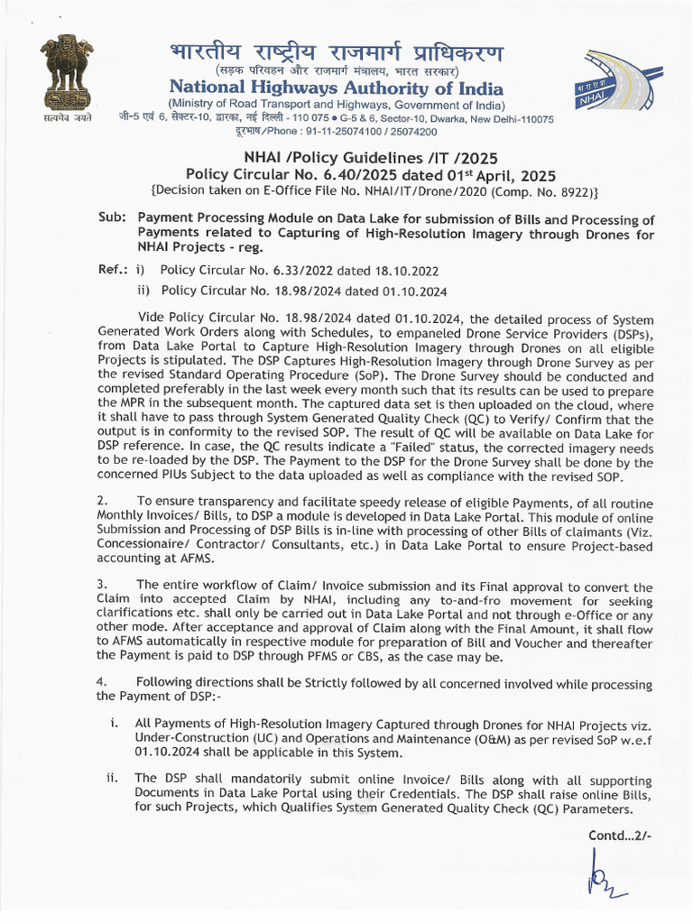 Policy Circular No. 6.40 | PDF