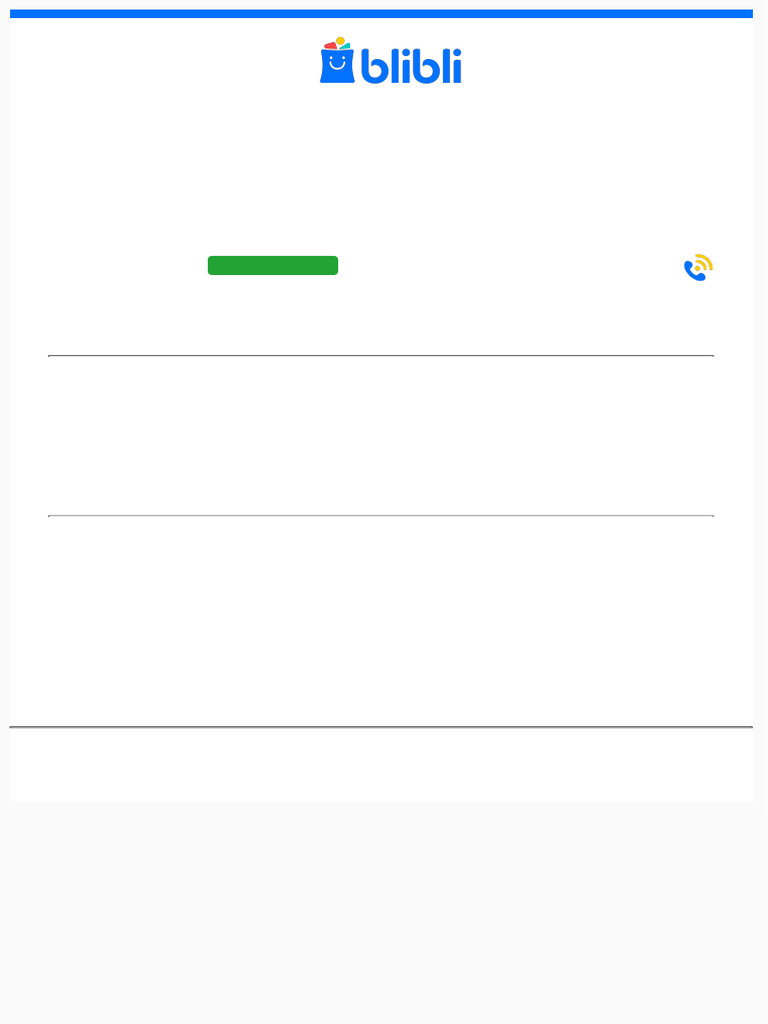 Blibli Invoice Telkom 12147502121 | PDF