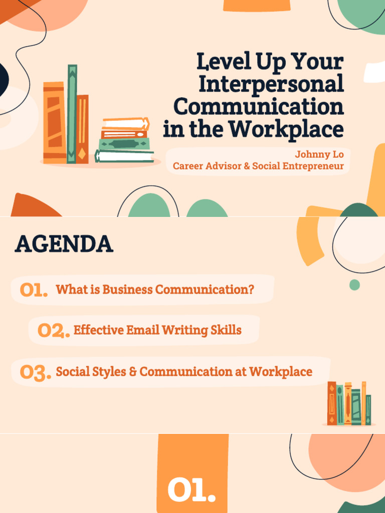 Level Up Your Interpersonal Communication in The Workplace | PDF ...