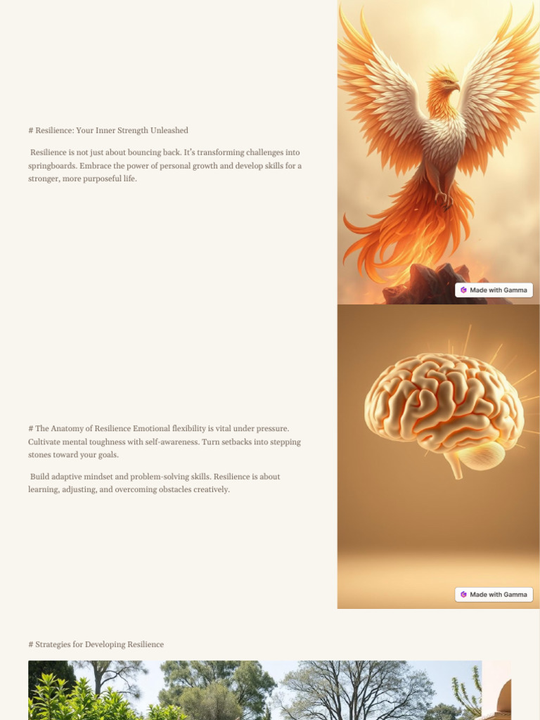 Resilience Your Inner Strength Unleashed | PDF