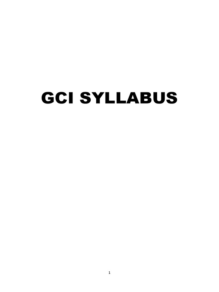Gci Dca SP Rev2023 Syllabus | PDF | Debits And Credits | Expense