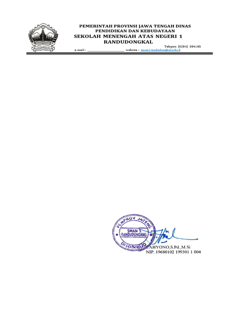 Pemberitahuan Perubahan Upacara Harlah Pancasila 2025 U Wali-1 | PDF