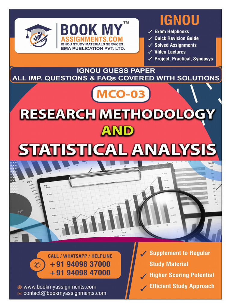 MCO 03 - Research Methodology and Statistical Analysis (ENG-GP-dhruv-e1) | PDF | Probability ...
