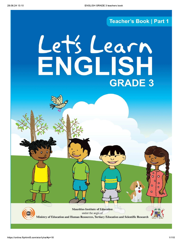 Grade 3 English Teacher's Guide | PDF