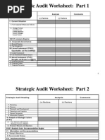 Unit 5 Strategic Audit Format | PDF