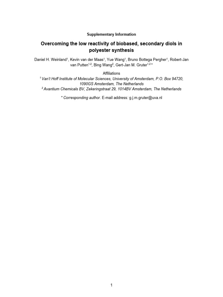 Overcoming The Low Reactivity SUPP | PDF | Two Dimensional Nuclear ...