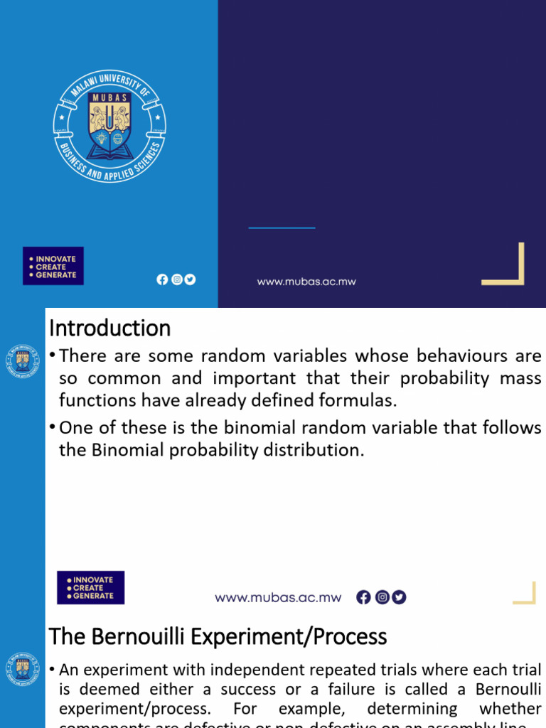 Binomial Distribution Explained | PDF | Probability Distribution | Random Variable