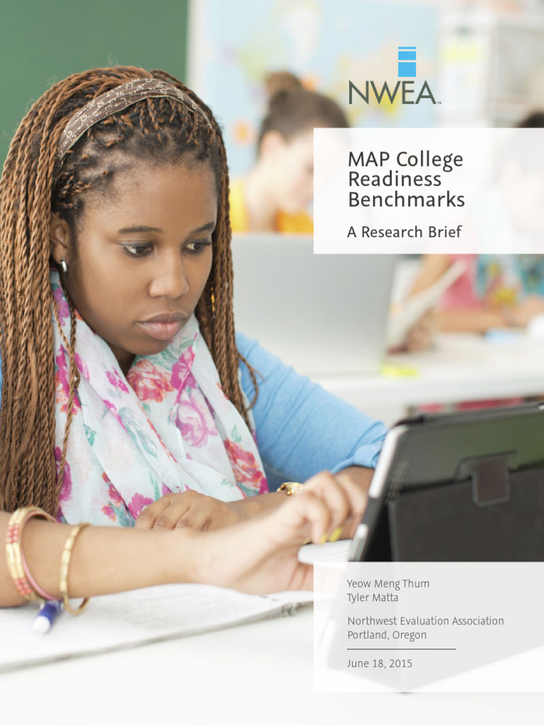 MAP College Readiness Benchmarks Study AUG15 | PDF | Receiver Operating ...