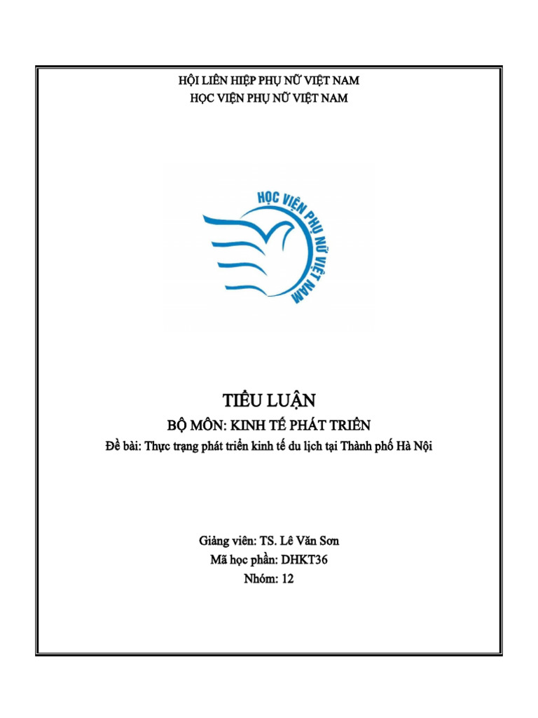 Full Tieu Luan KTPT 1 193f3d7d74bz0z2 | PDF