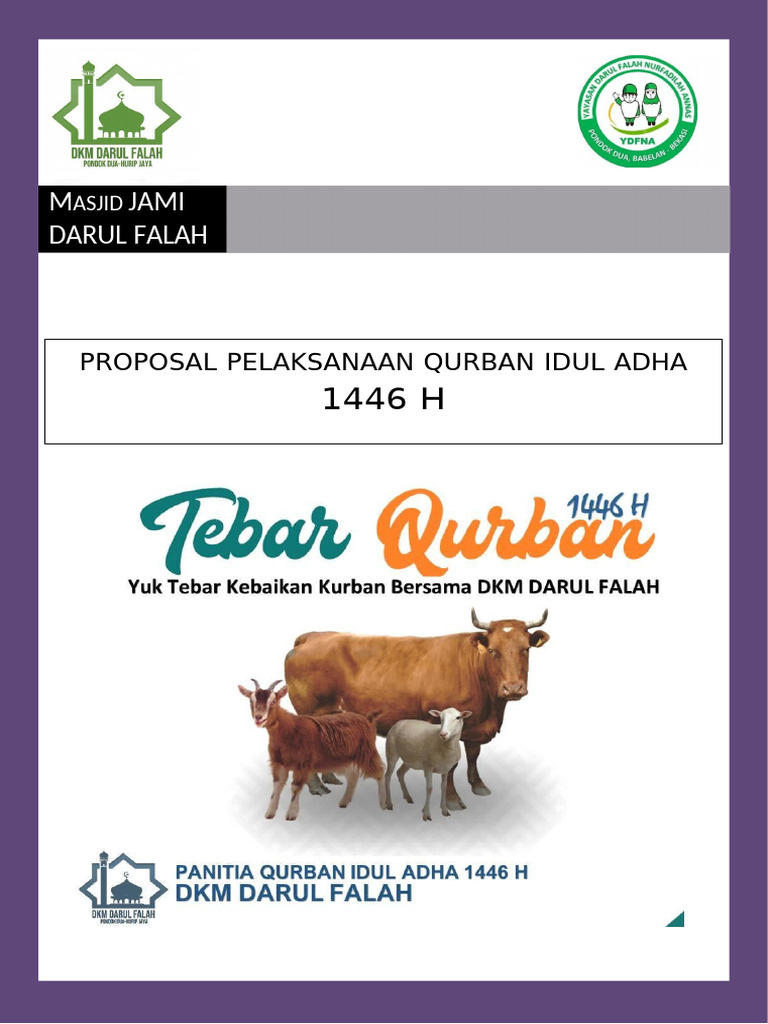 Proposal Qurban | PDF