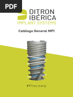 Catálogo de Implantes MIS Seven XD | PDF | Implante dental