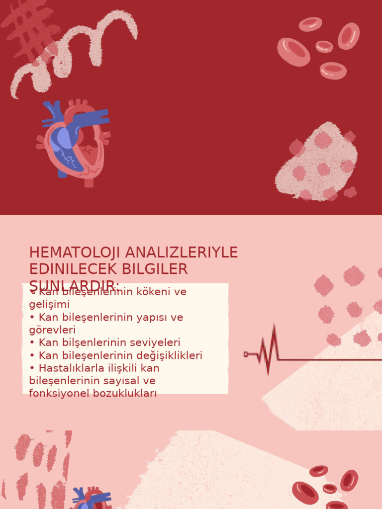 Hematoloji̇k Anali̇zler | PDF