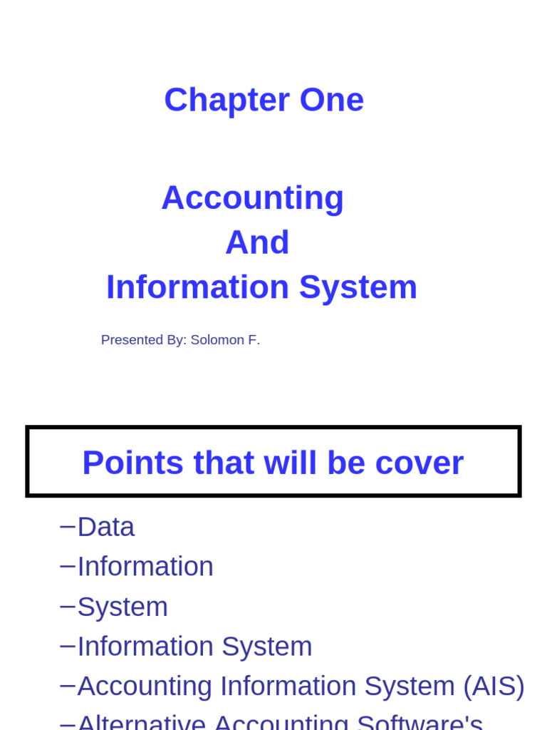 EDP Lecture Chapter 1 | PDF | System | Information