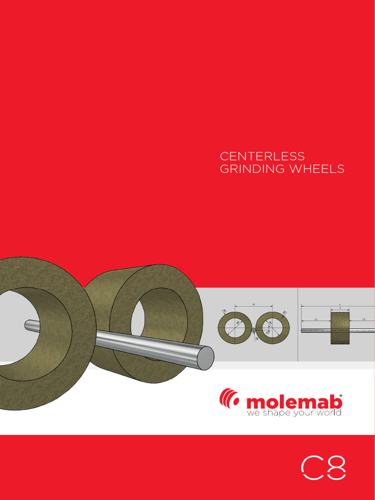 Molemab Centerless Grinding Wheels | PDF | Grinding (Abrasive Cutting ...