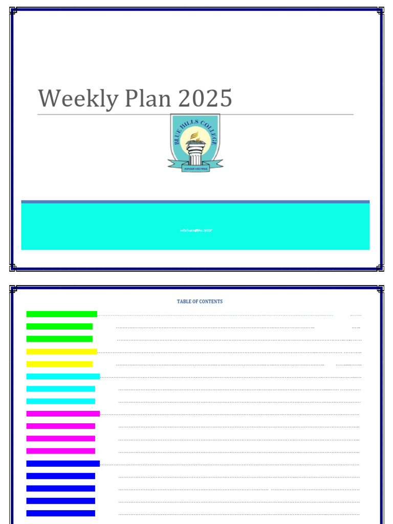 BHC Weekly Plans Term 2 WEEK 6 - 2025 | PDF | Chemical Bond | Ionic Bonding