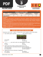 Igko Sample Paper Class-2 2025-26 | PDF