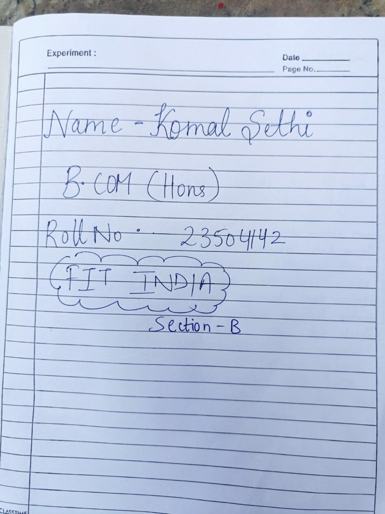 Fit India Protocols (Komal Sethi Semester 2) | PDF