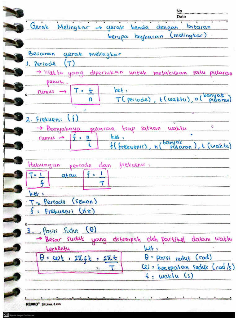 Sub Bab 3 - Gerak Melingkar | PDF