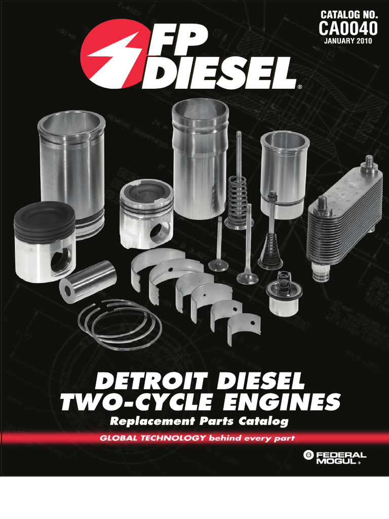 FP Diesel Detroit Diesel Two Cycle Engines Catalogue Ca0040 | PDF
