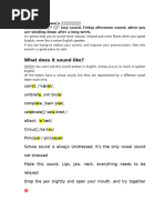 Schwa Sound Word List and Examples | PDF | Stress (Linguistics) | Phonetics