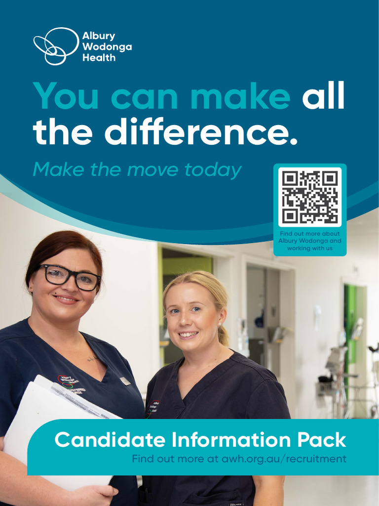 AWH Candidate Information Pack 2024 | PDF | Recruitment | Risk