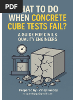 Concrete Cube Failure - Acceptance Criteria and IS Code | PDF ...