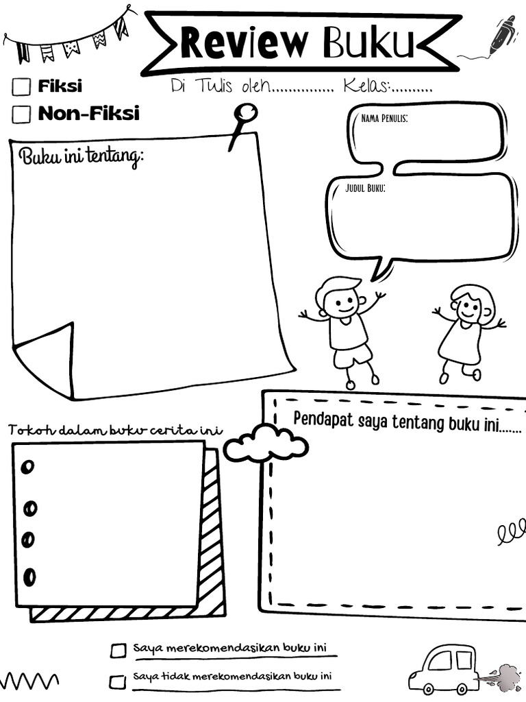 Template Review Buku | PDF