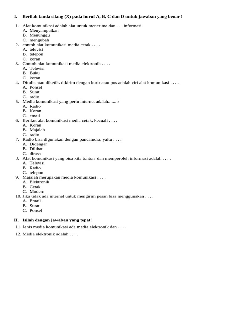 Penilaian Sumatif BAb 9 PLBJ | PDF