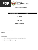 Grade 5 Life Skills Baseline Assessment | PDF