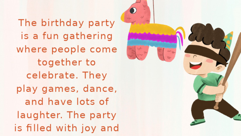 Birthday Party | PDF