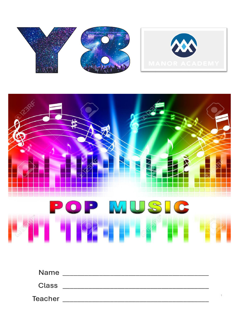 Y8 Pop Music Part 2 Booklet 2024-2025 | PDF | Song Structure | Chord ...