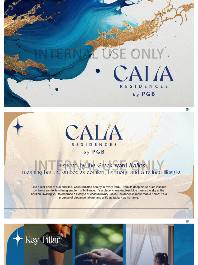 PGB Calia Residences Info Deck (For Sales) - March 2025 | PDF