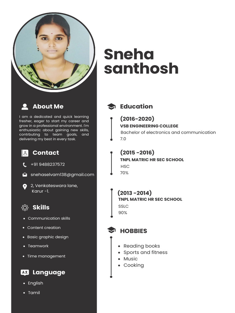 Sneha Resumess | PDF