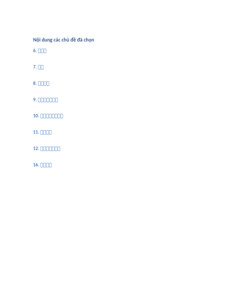 Noi Dung Chu de Da Chon | PDF