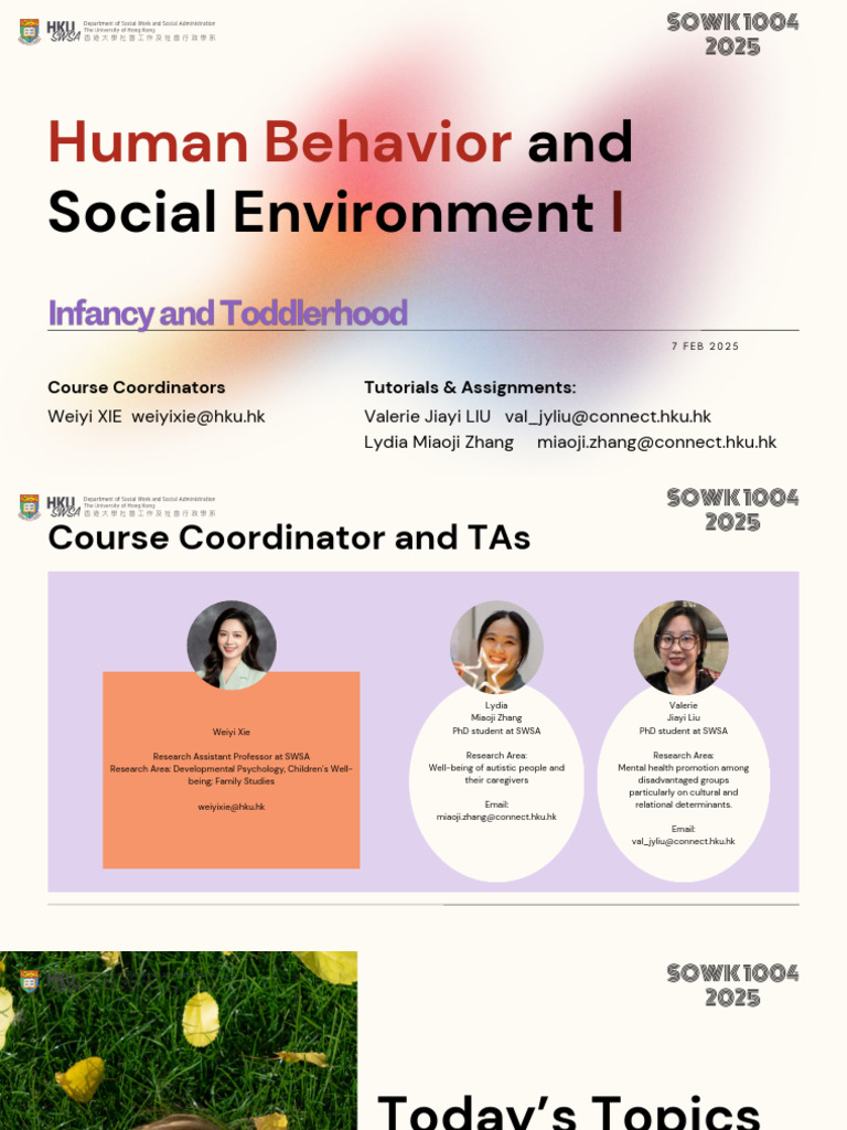 Infant and Toddler Development Insights | PDF | Attachment Theory ...