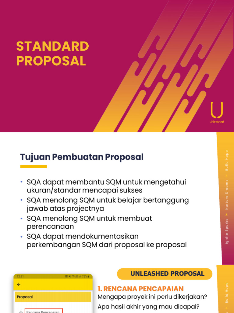 03 - Standard Proposal & Laporan | PDF