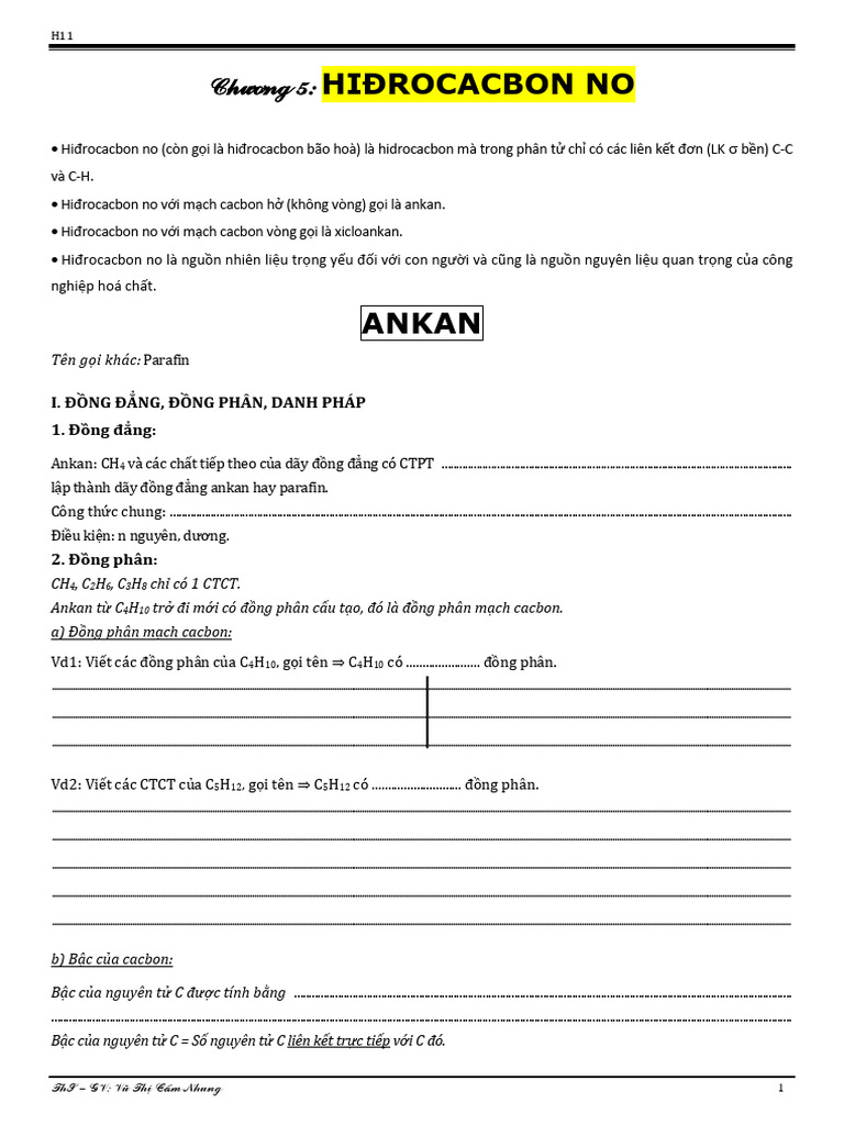 H11 - Li Thuyet Ankan - HS | PDF