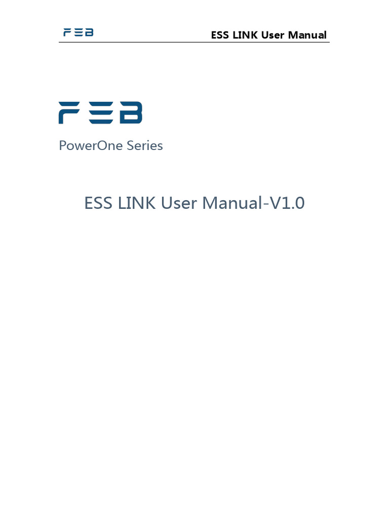 PowerOne - All-In-One ESS APP User Manual - V1.0 | PDF | Power Inverter ...
