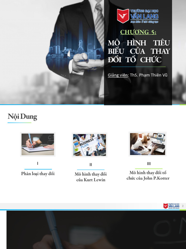 Chuong 6 - Cac Mo Hinh Tieu Bieu Cua Su Thay Doi | PDF