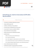 GSTR-2B Bill Wise Reconciliation Format | PDF | Taxes | Payments